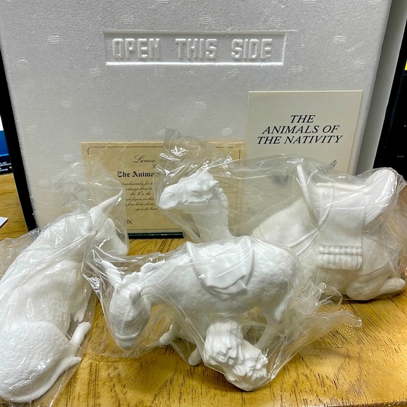 Lenox | Other | The Animals Of The Nativity Lenox Collectionsnew In Box ...